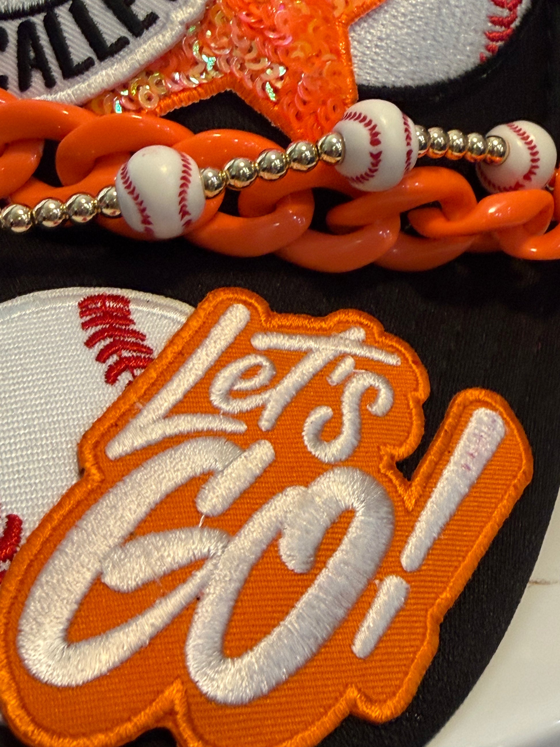 Blu coconut wanna be a Baller orange and black baseball Trucker – Blu ...